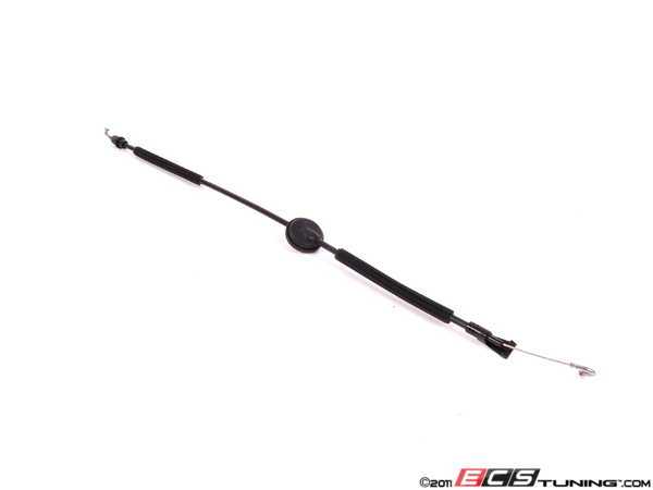 Genuine Volkswagen Audi - 3U0837085 - Front Door Latch Cable (3U0 837 085)