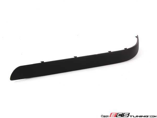 Genuine BMW - 51128227576 - Rear Upper Bumper Trim - Right (51-12-8-227 ...