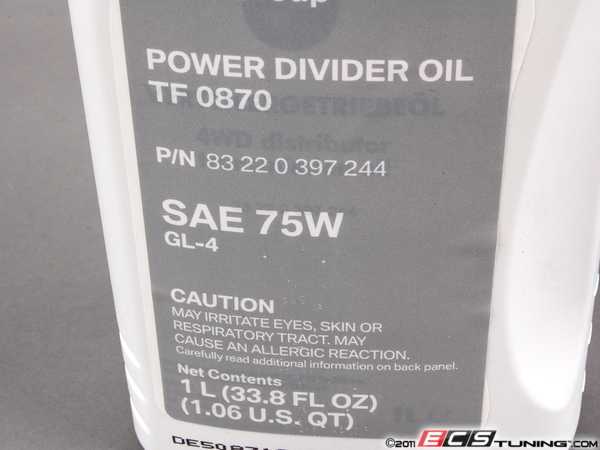 Genuine BMW - 83220397244 - XDrive Transfer Case Service Kit (83-22-0 ...