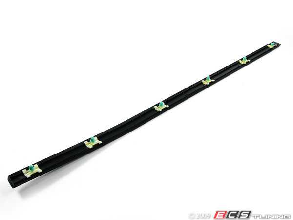 Genuine BMW - 51138159295 - Front Door Moulding - Left (51-13-8-159-295)