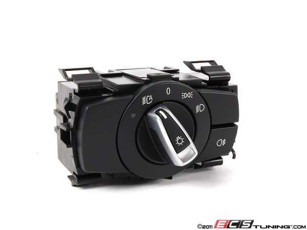 Genuine European BMW - 61319169400 - European Headlight Switch - Chrome ...