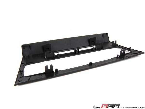 Genuine BMW - 64116966406 - HVAC trim panel (64-11-6-966-406)