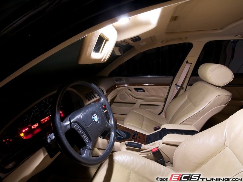 ECS News - BMW 5-Series E39 LED Interior Lighting Kit