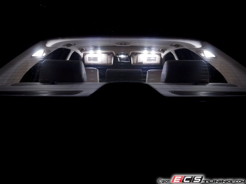 ECS News - BMW E39 5 Series Ziza LED Interior Lighting Kits
