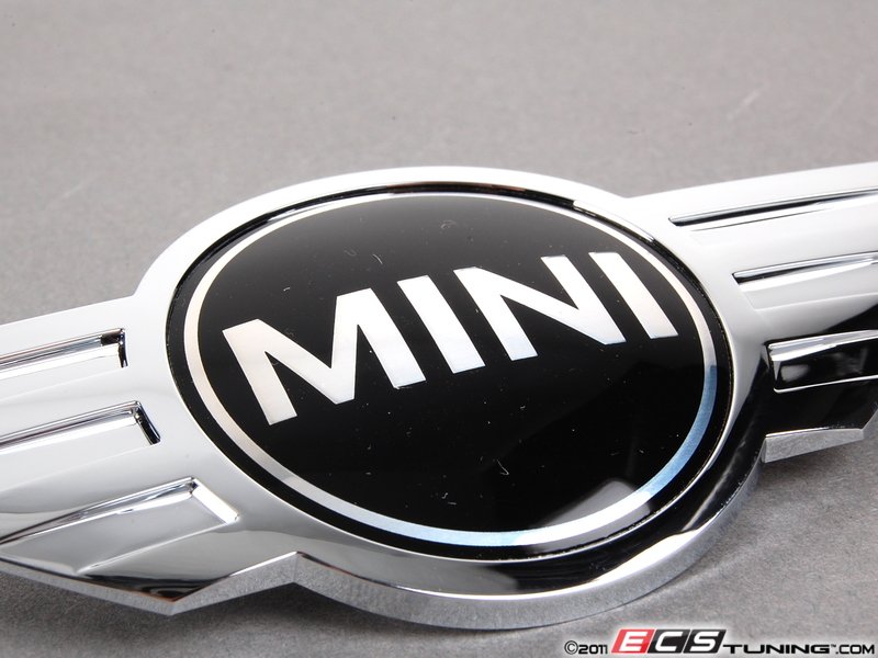Genuine MINI - 51147026184 - MINI Cooper Hood Emblem (51-14-7-026-184)