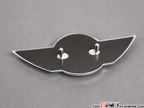 Genuine MINI - 51147026184 - MINI Cooper Hood Emblem (51-14-7-026-184)