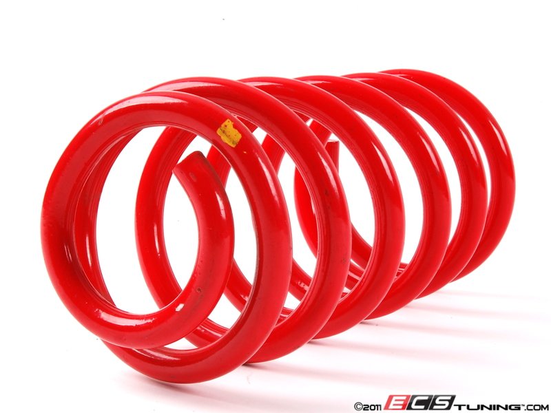 Genuine MINI - 33536768418 - JCW Red Coil Spring - Rear - Priced Each ...