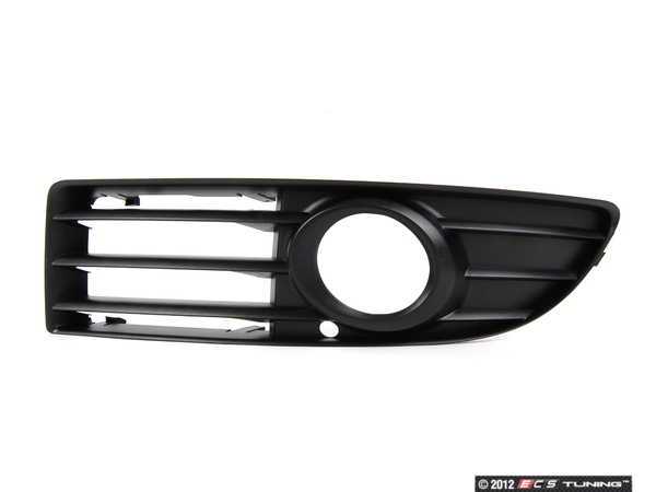 Genuine Volkswagen Audi - 8H080768101C - Fog Lamp Grille - Satin Black ...