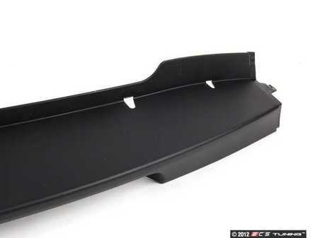 Genuine MINI - 51116800135 - Bumper Lower Spoiler (51-11-6-800-135)