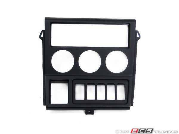 Genuine BMW - 51168398879 - Radio Trim Bezel (51-16-8-398-879)