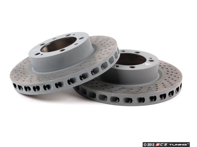 Genuine Porsche - 99335104301KT - Front Brake Rotors - Pair 12" (304mm)