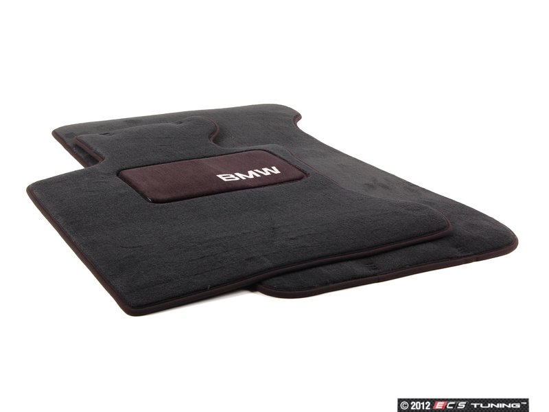 Genuine BMW - 82110302986 - E60 Floormat Set - Black (82-11-0-302-986)