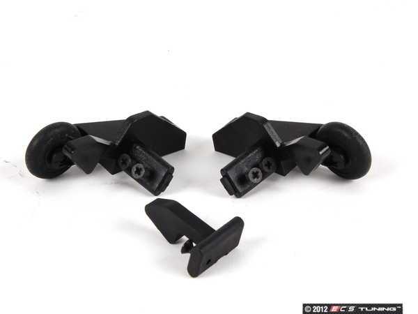 Genuine BMW - 51469143450 - Sun Shade End Caps (51-46-9-143-450)