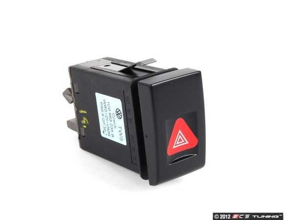 Genuine Volkswagen Audi - 1C0953235BB41 - Hazard Switch (1C0 953 235 B B41)