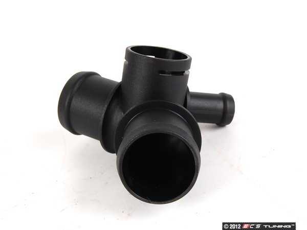 Genuine Volkswagen Audi - 1C0121087B - Coolant T-Flange (1C0 121 087 B)