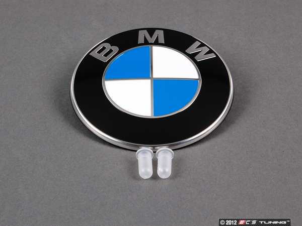 Genuine BMW - 51148219237KT - Trunk Emblem & Grommet Kit