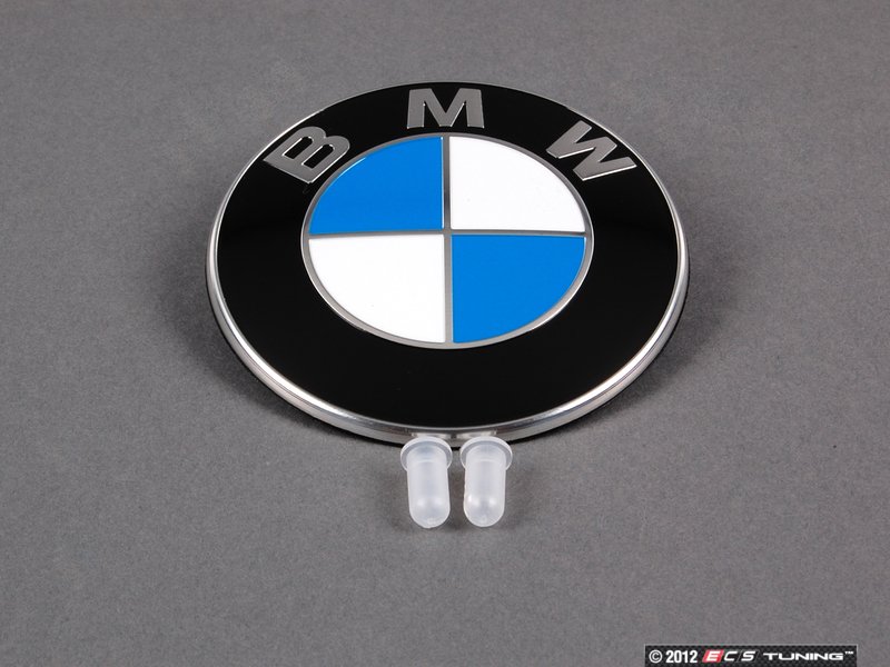 Genuine BMW - 51148219237KT - Trunk Emblem & Grommet Kit