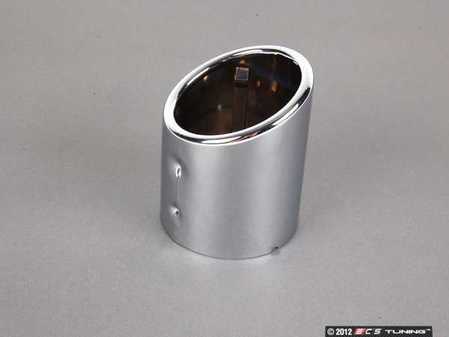 Genuine BMW - 18307536038 - Chrome exhaust tip (18-30-7-536-038)