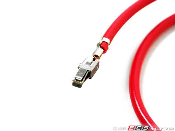 ECS - 000979133-RED - Headlight Connector Repair Wire - Red - (NO ...