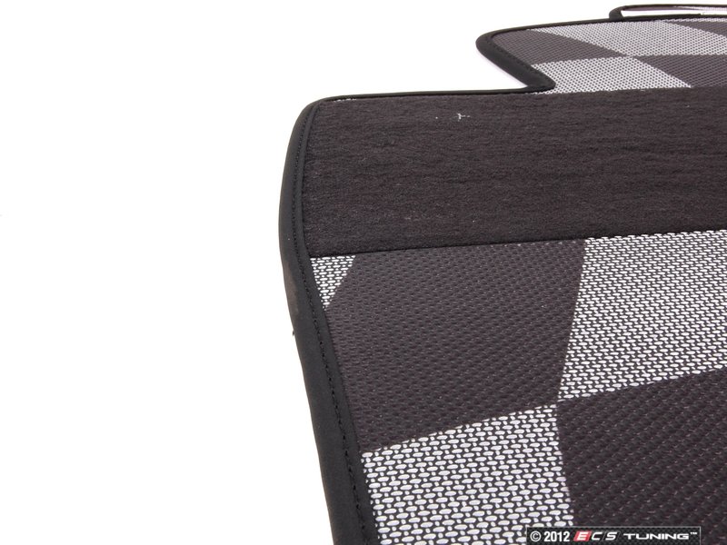 Genuine MINI - 51470441800 - John Cooper Works Checkered Floor Mats ...