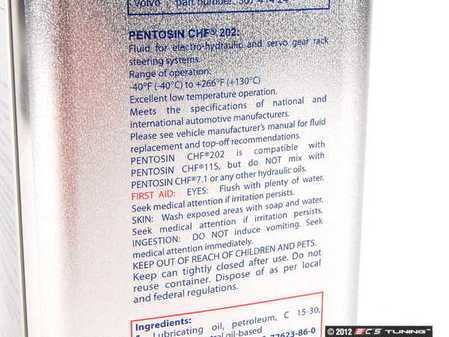 Pentosin - CHF202 - Hydraulic / Power Steering Fluid - 1 Liter