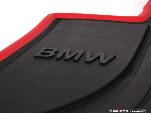 Genuine BMW - 51472219800 - Sport Line Front Rubber Floor Mat Set (51 ...
