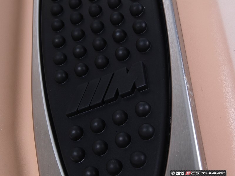 Genuine BMW - 51437902391 - "M" Aluminum Dead Pedal - Beige - (NO ...