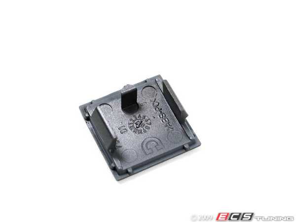 Genuine BMW - 51417025647 - Door Plug - Dark Silver (51-41-7-025-647)