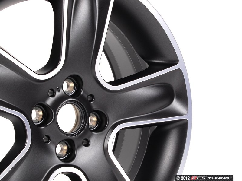 Genuine MINI - 36116784124 - R111 Black Star Bullet Wheel 17" (4x100 ...