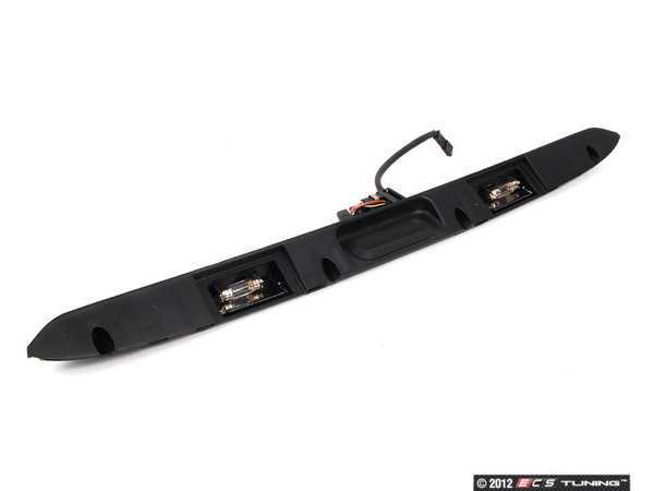 Genuine BMW - 51138244714 - Trunk Lid Trim/Handle - With Key Button (51 ...