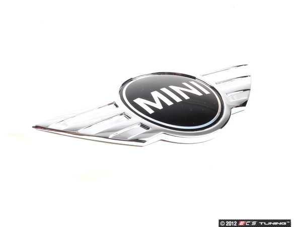Genuine MINI - 51142754972 - Hood Emblem (51-14-2-754-972)