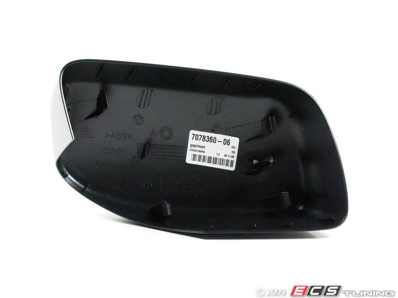 Genuine BMW - 51167078360 - Mirror Cover Cap - Right (51-16-7-078-360)