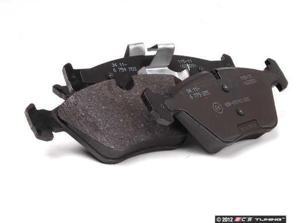 Genuine BMW - 34116779652 - Front Brake Pad Set (34-11-6-779-652)