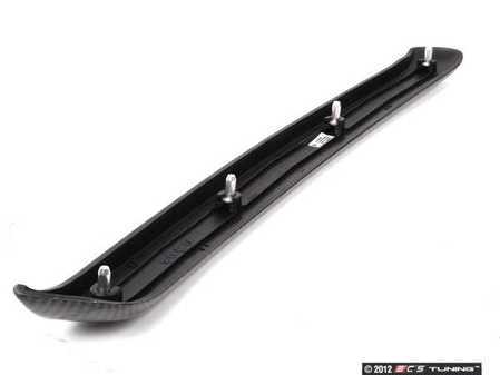 Genuine BMW - 51430429860 - E92 Carbon Fiber Rear Compartment Trim ...