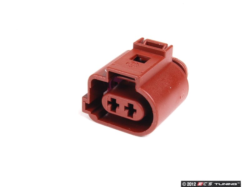 Genuine Volkswagen Audi - 3B0973722A - Connector Housing - 2 Pin (3B0 ...