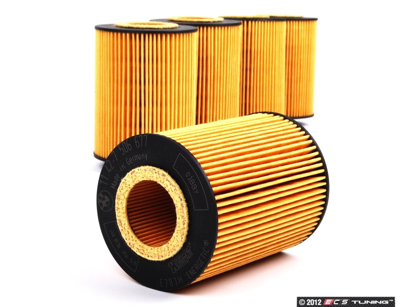 Genuine BMW - 11427511161 - Oil Filter - 5 Pack - Stock Up And SAVE ...