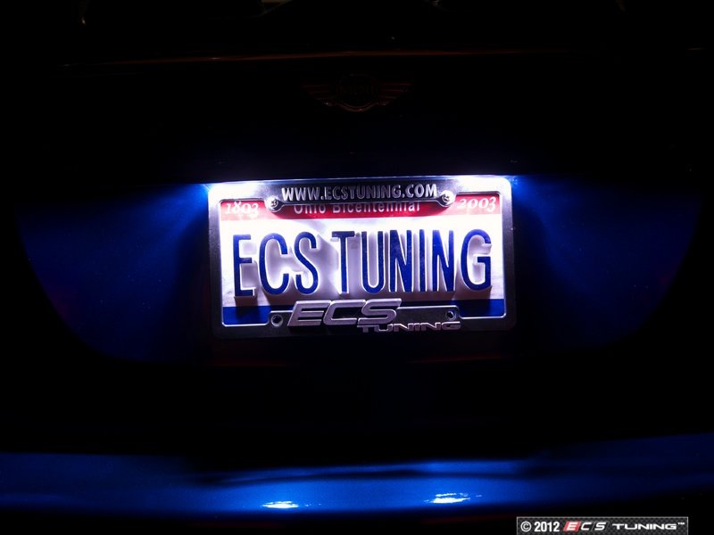 ECS News - MINI R50 R52 R53 R56 R57 Ziza LED License Plate Bulbs