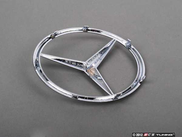 Genuine Mercedes Benz - 2308880086 - Mercedes-Benz Star Emblem