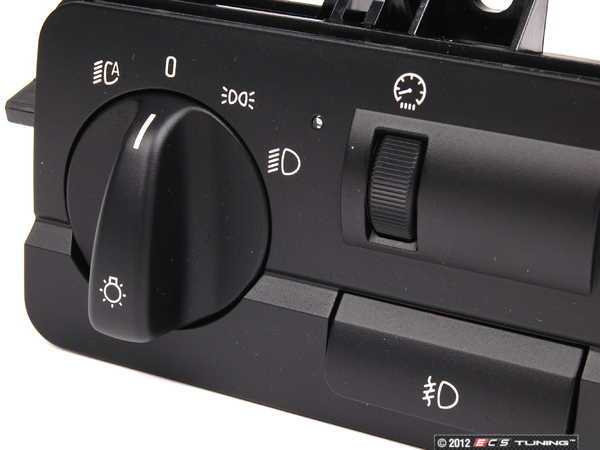 Genuine BMW - 61319133027 - E46 Headlight Switch Assembly (61-31-9-133-027)