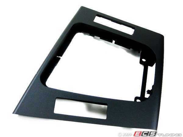 Genuine BMW - 51168214764 - Shifter Trim - Matte Graphite (51-16-8-214-764)