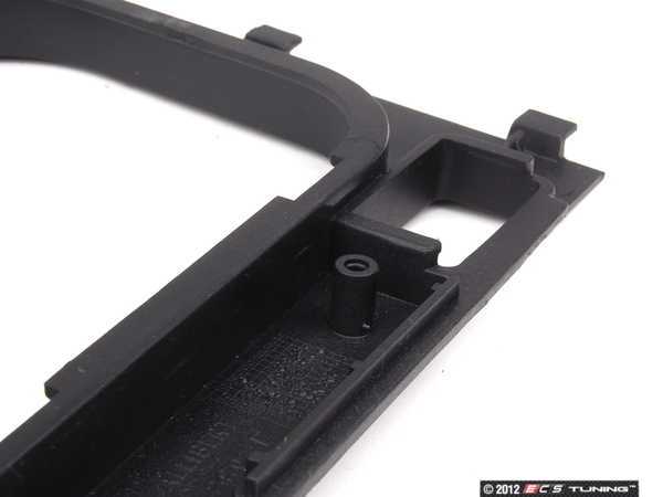 Genuine BMW - 51168412368 - Shifter Surround - Black (51-16-8-412-368)