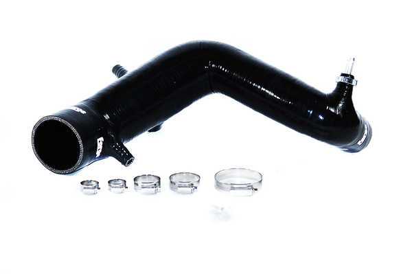 Forge - FMGOLFIND-BLACK - Turbo Inlet Pipe - Black With FREE Clamp Kit ...