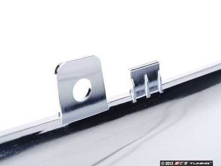 Genuine MINI - 51126800217 - Rear Bumper Trim - Chrome (51-12-6-800-217)