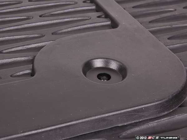 Genuine BMW - 82559408540 - Black Rubber Floor Mats - Front (82-55-9 ...