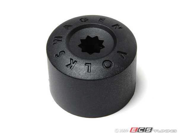 Genuine Volkswagen Audi - 1K0601173A9B9 - Locking Wheel Bolt Cover ...