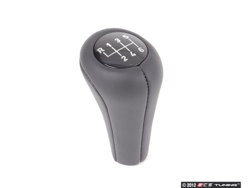 Genuine BMW - 25117523817 - Leather Shift Knob - 6 Speed (25-11-7-523-817)