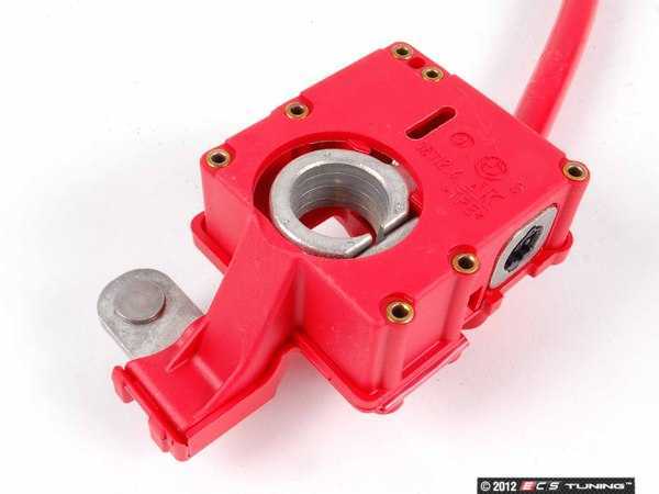 Genuine BMW - 61129217031 - Positive Cable Battery Connection Pole (61 ...