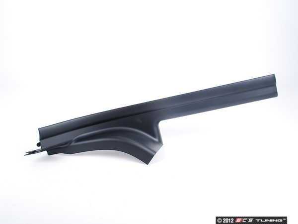Genuine BMW - 51477014629 - Black Rear Sill Trim - Left (51-47-7-014-629)