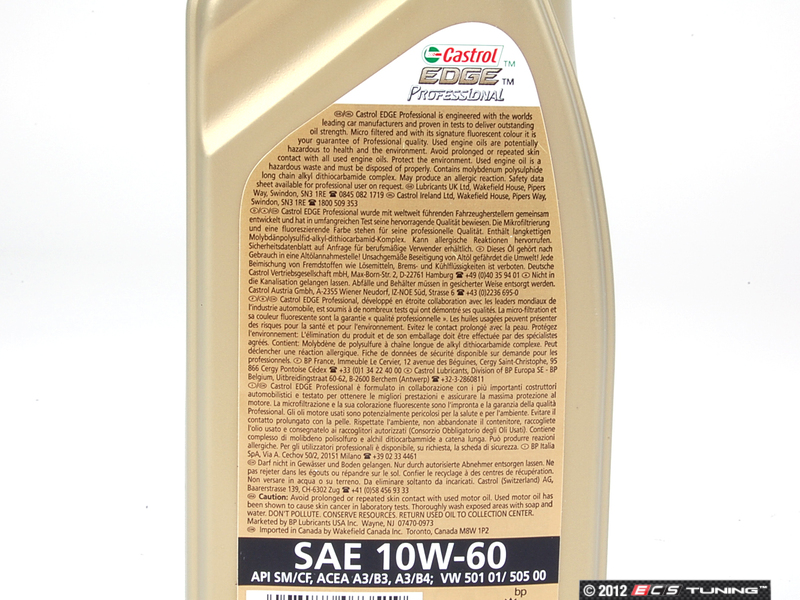 ECS News - BMW M Castrol Edge Professional TWS 10w60 Motor Oil