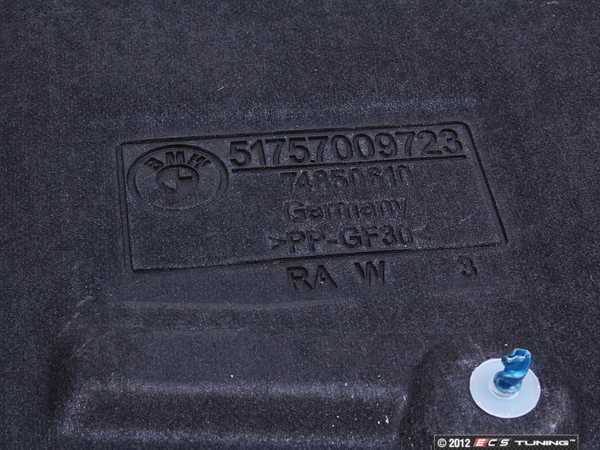 Genuine BMW - 51757009723 - Engine compartment screening (51-75-7-009-723)
